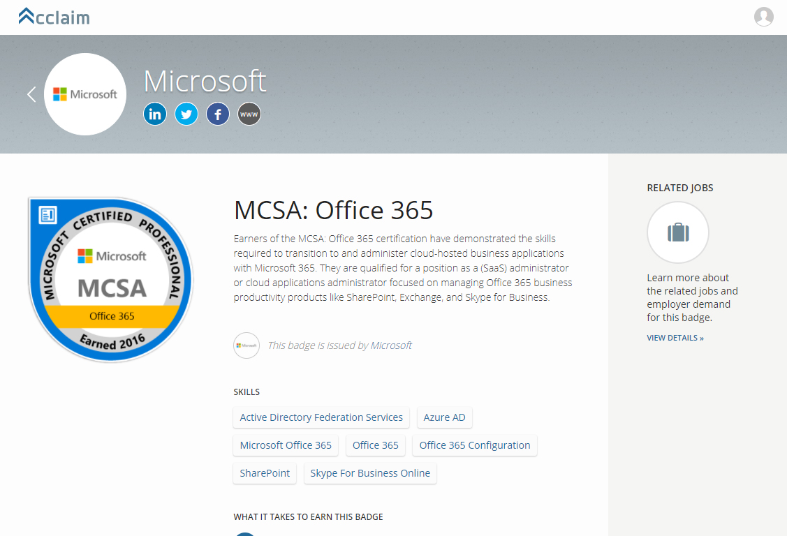 Microsoft : badges numériques pour soutenir et certifier les parcours d ...
