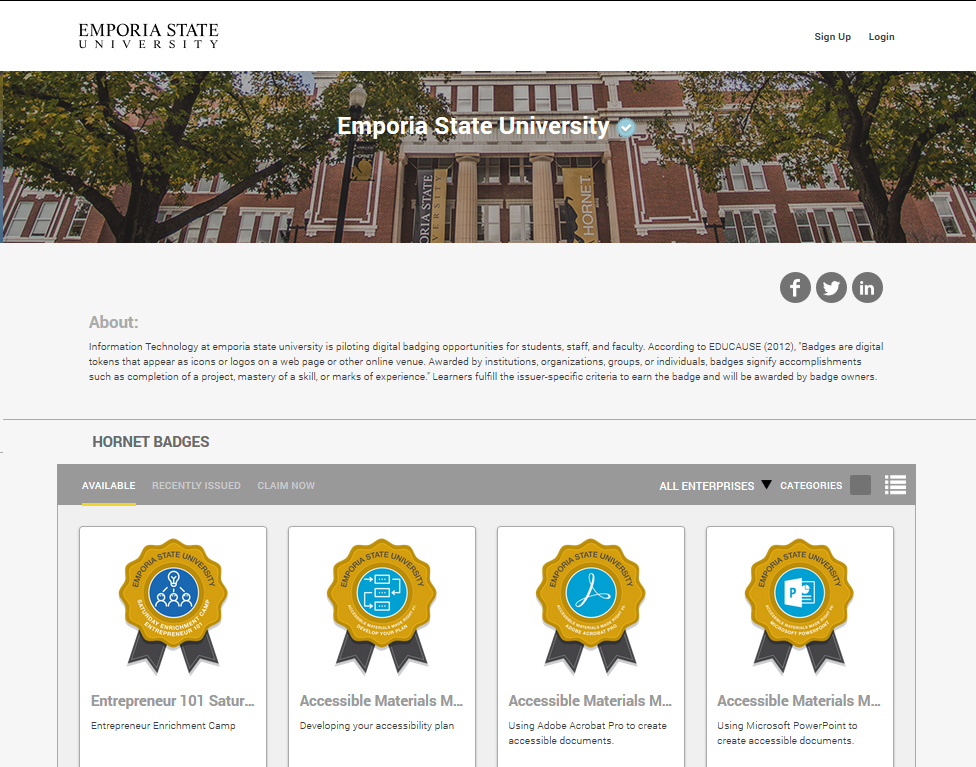 Top 10 - Universités américaines qui utilisent les badges numériques ...