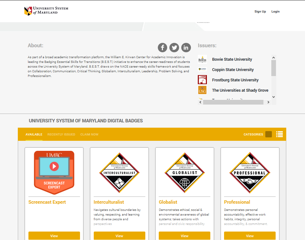 Top 10 - Universités américaines qui utilisent les badges numériques ...