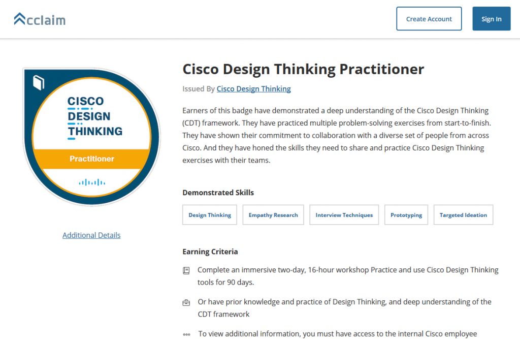 Badges numériques Design thinking et entreprises en TI : Cisco, IBM et SAP y sont déjà! - Badge ...