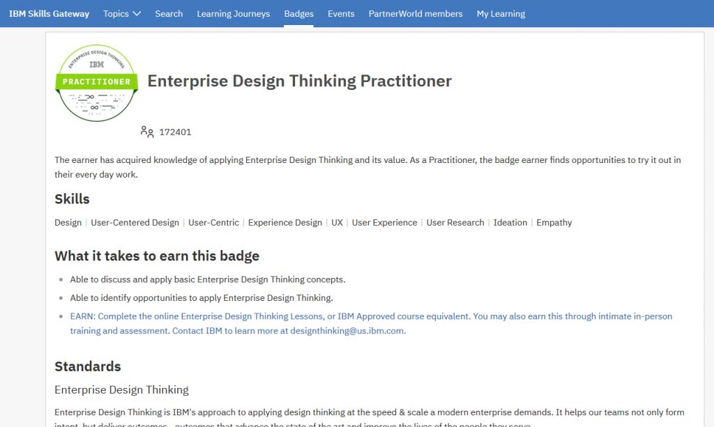 Badges numériques Design thinking et entreprises en TI : Cisco, IBM et SAP y sont déjà! - Badge ...