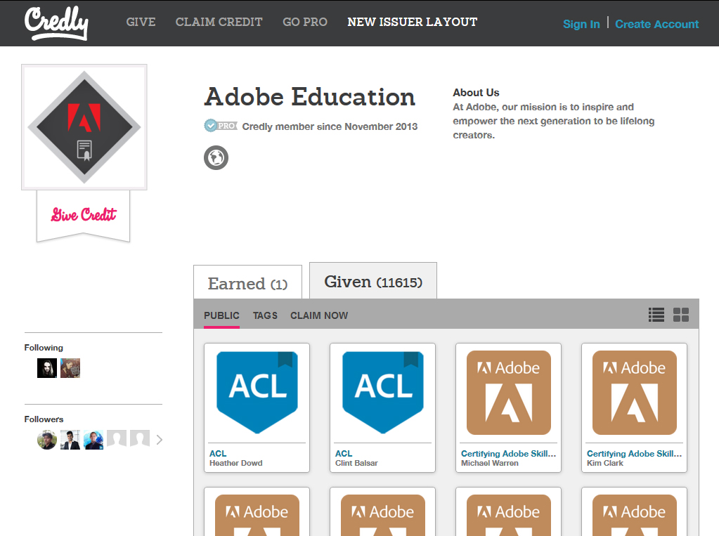 Adobe : badges numériques pour certification des logiciels et des ...